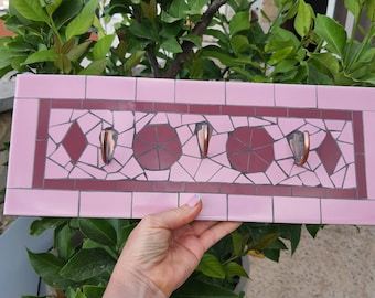 Mosaic Key Holder - Etsy