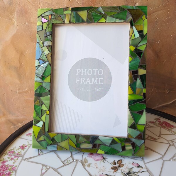 Mosaic Picture Frame - Etsy