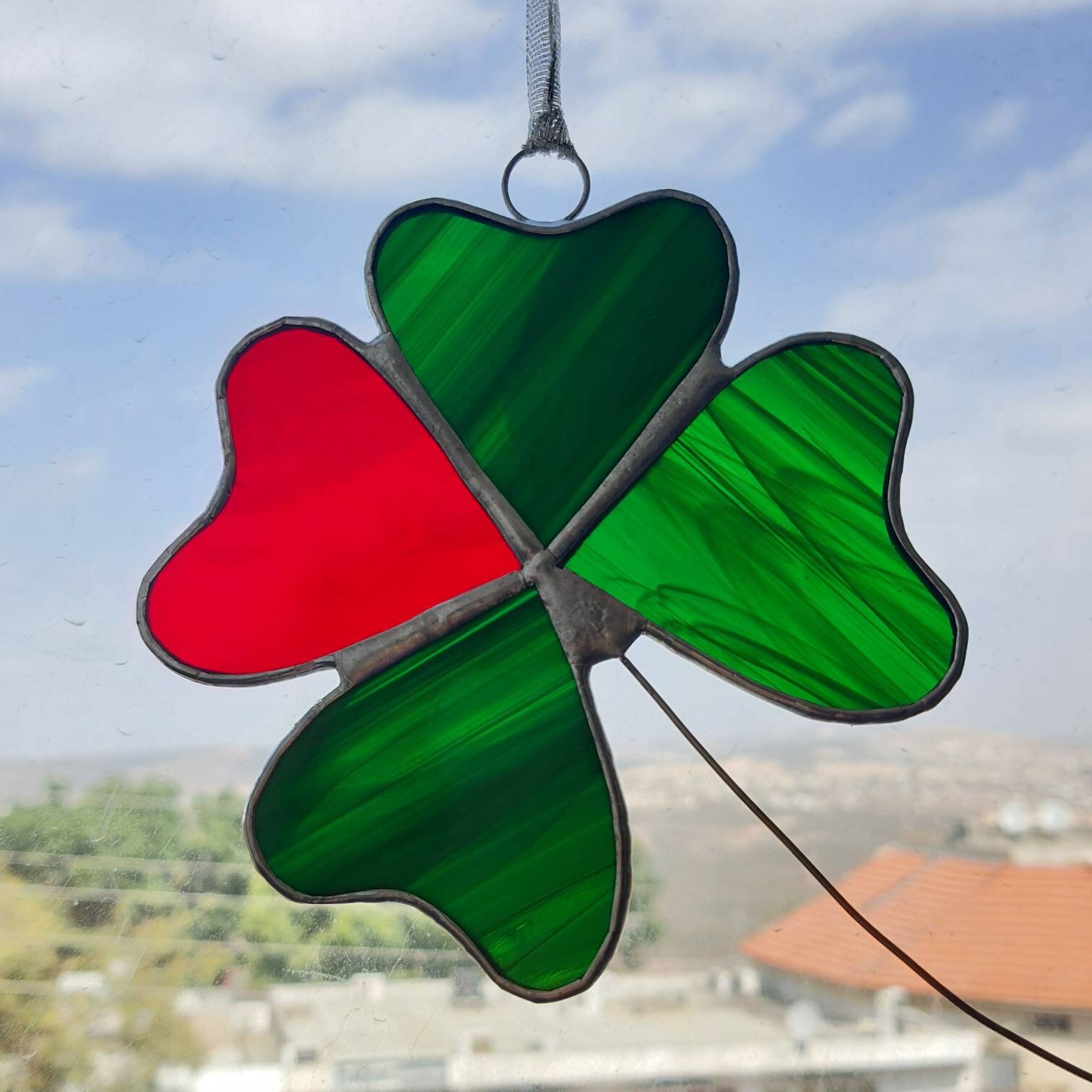 Stained Glass Four Leaf Clover at Zoe Agaundo blog
