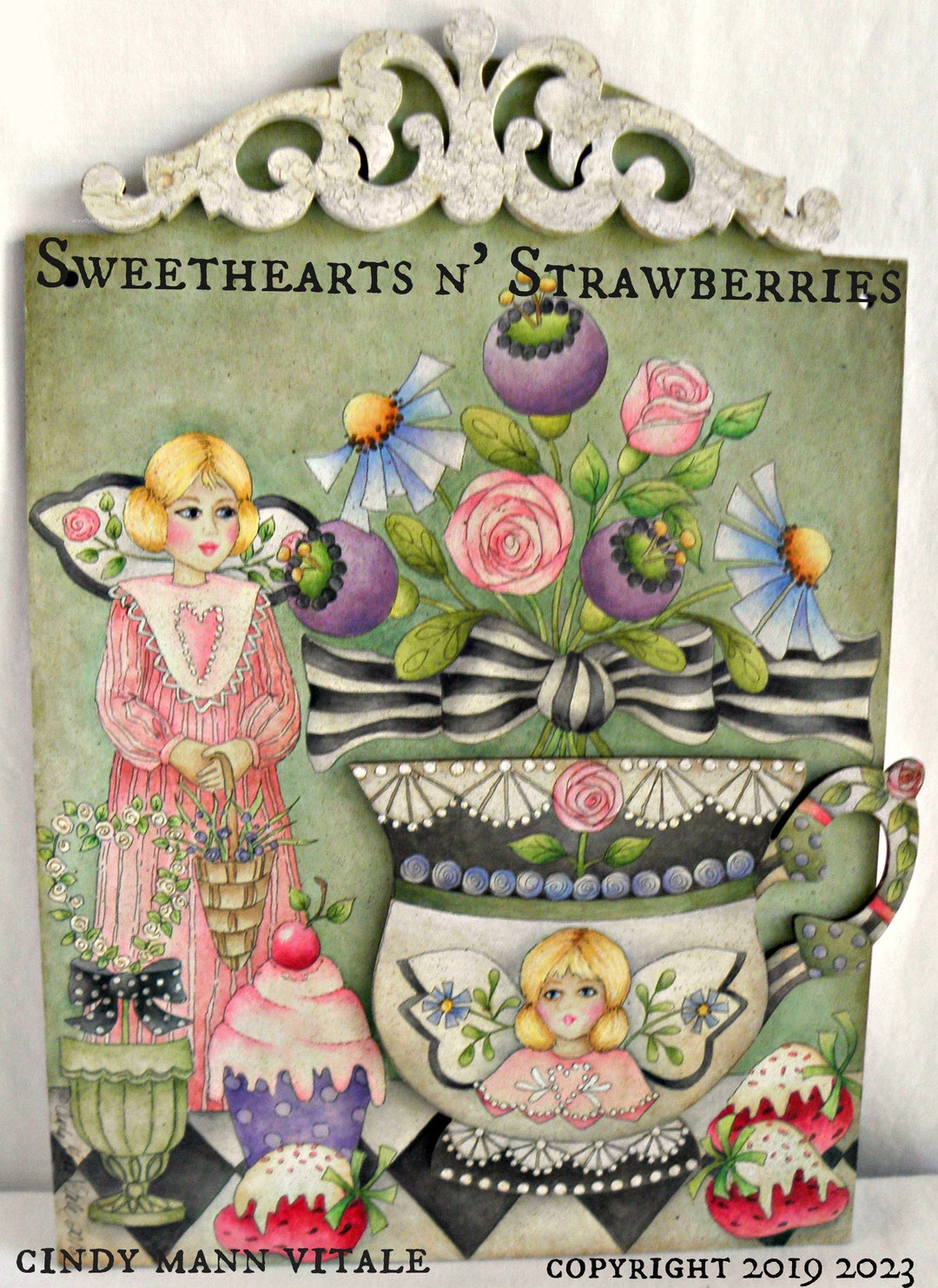 Sweethearts N' Strawberries Digital Instructional Packet - Etsy