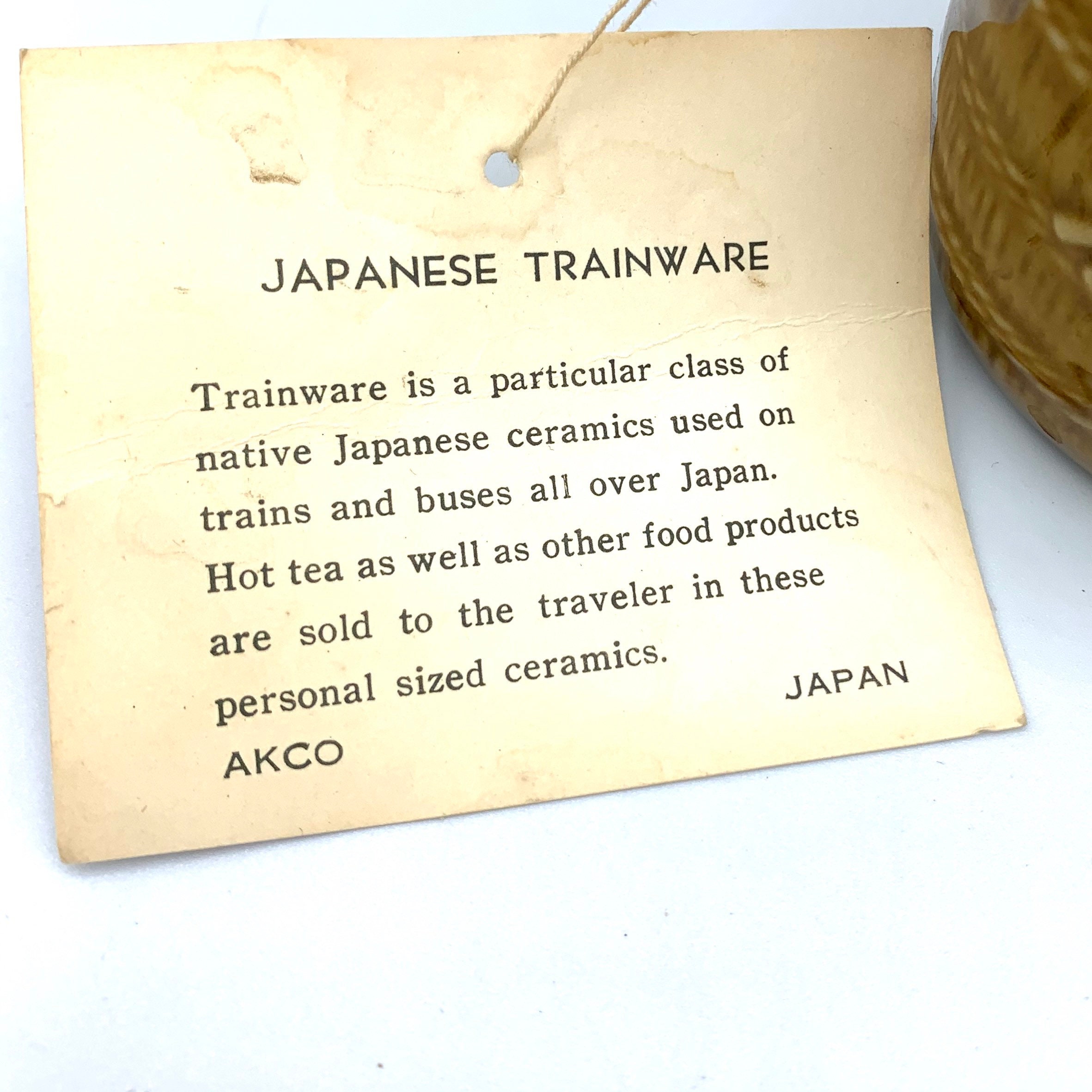 Japanese Trainware Teapot 60s Vintage Single Serve Ceramic - Etsy