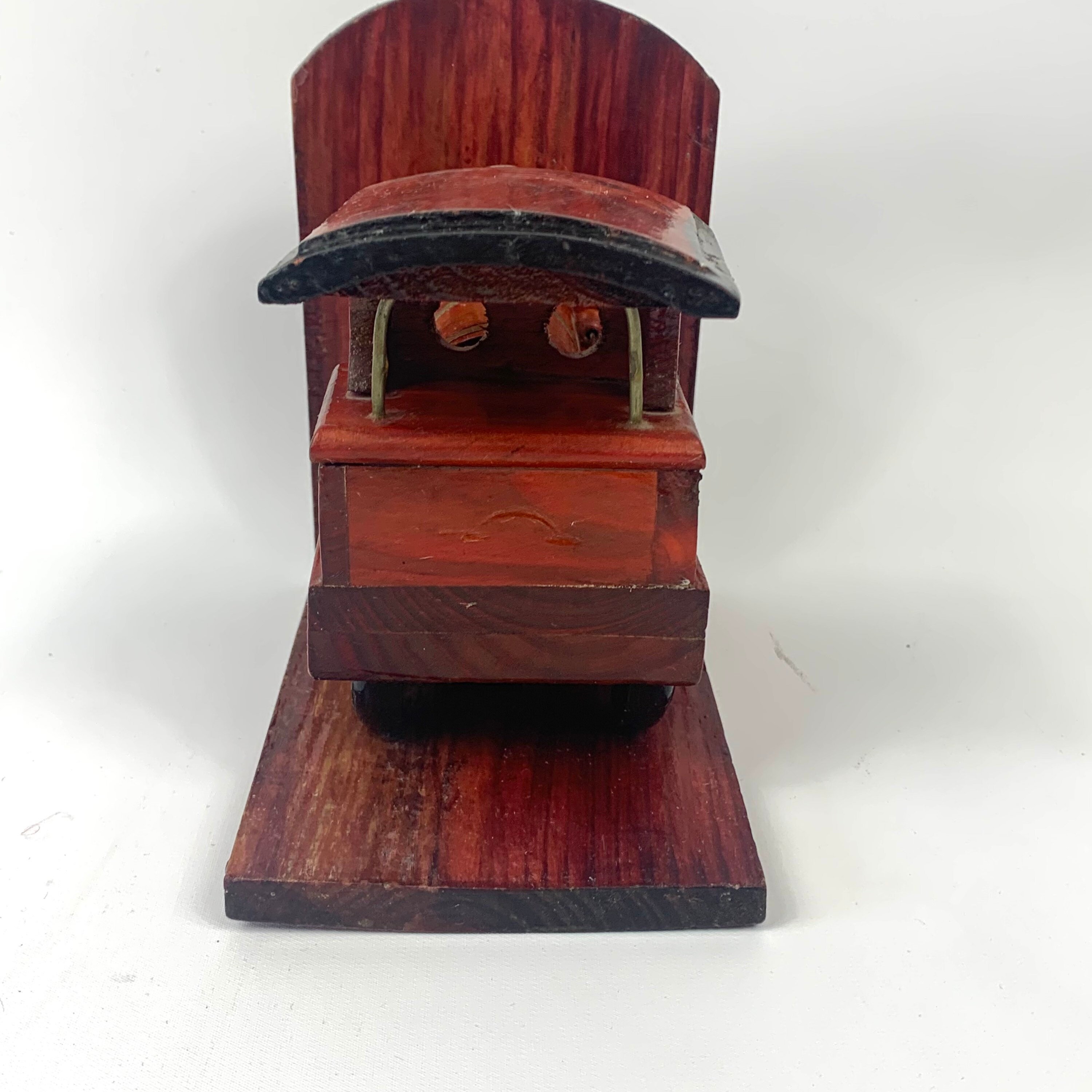 Handmade Wood Locomotive Train Engine Bookend - Etsy