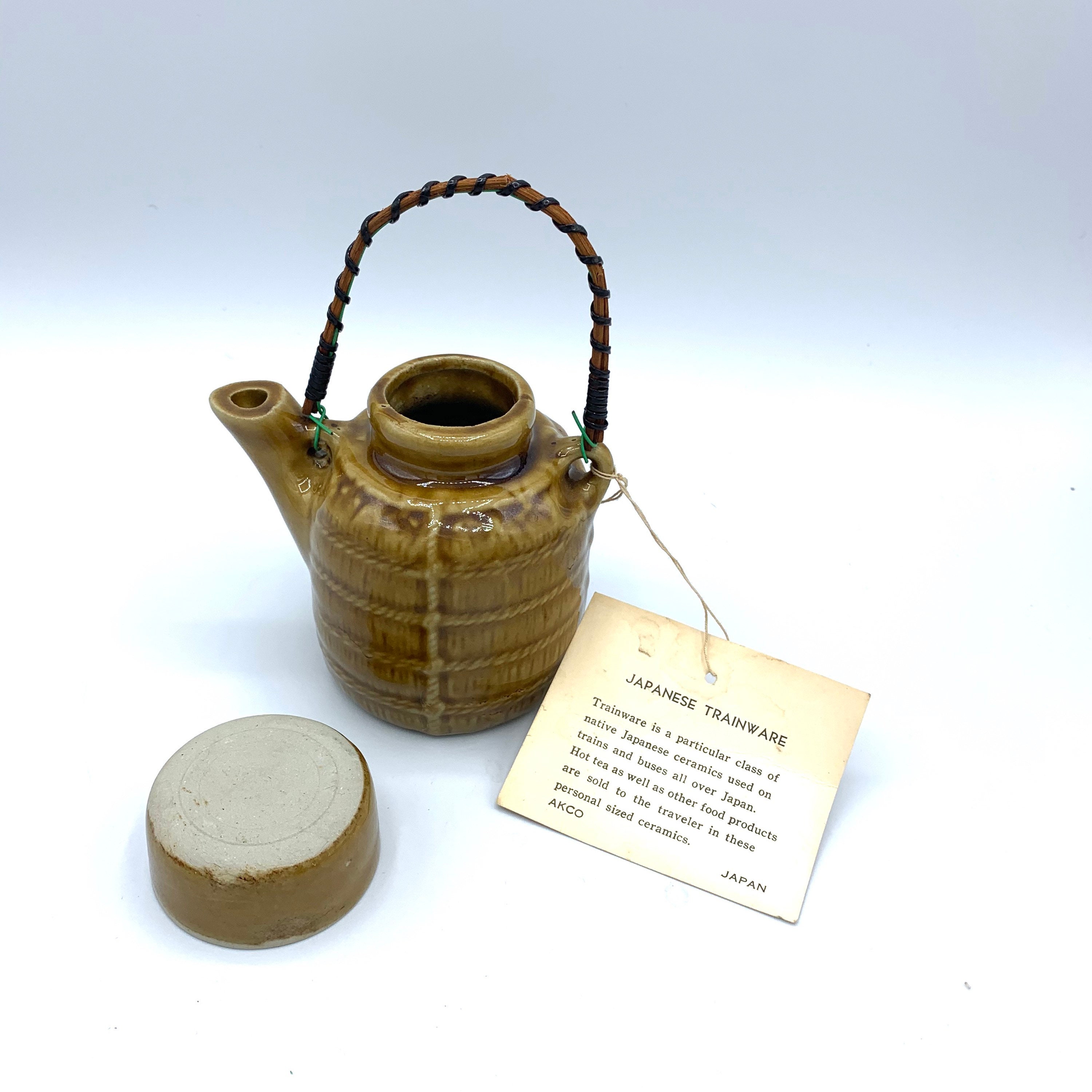 Japanese Trainware Teapot 60s Vintage Single Serve Ceramic - Etsy