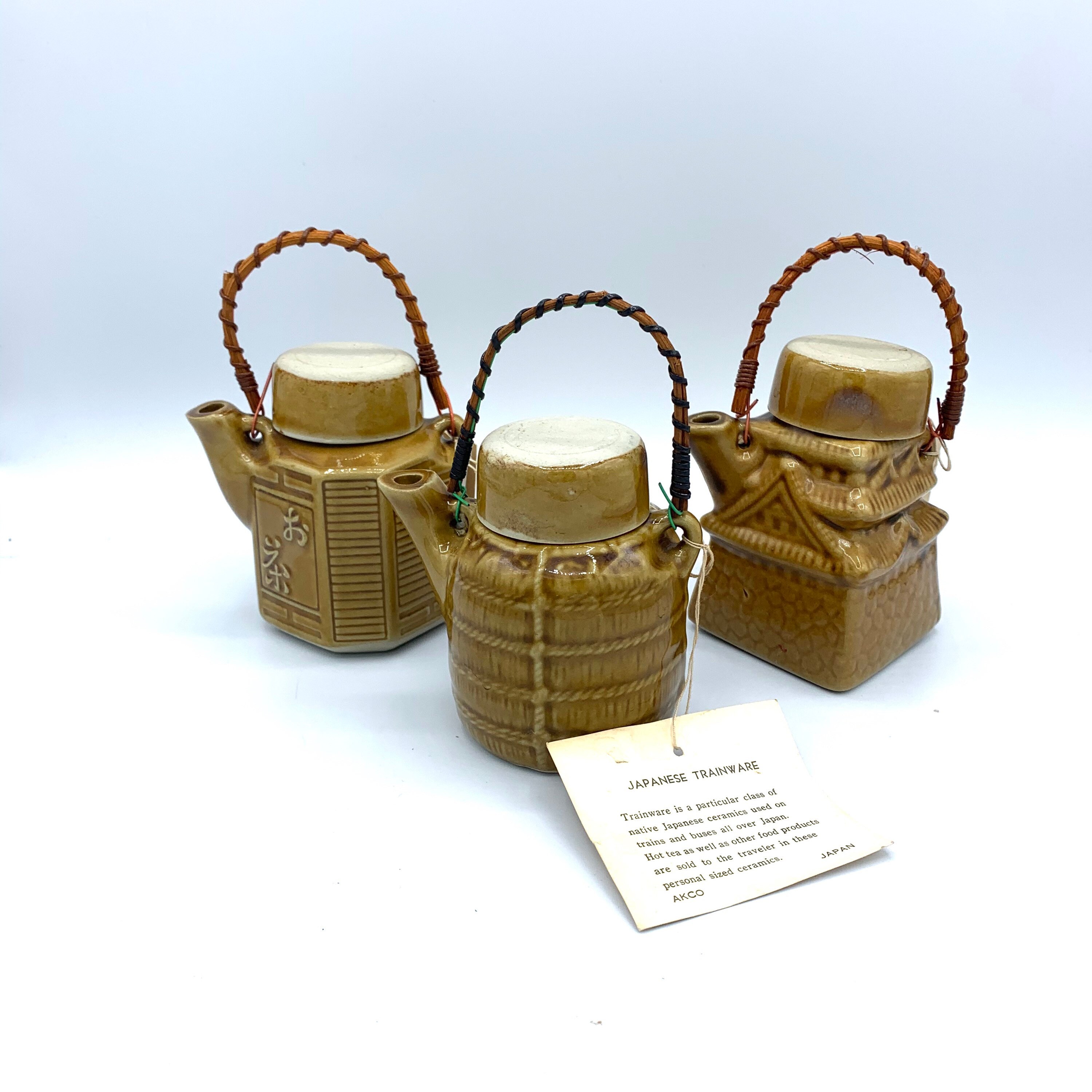 Japanese Trainware Teapot 60s Vintage Single Serve Ceramic - Etsy