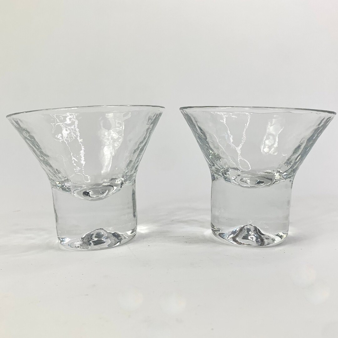 Pukeberg Goran Warff Kosta Boda Rustica Textured Cocktail Whiskey ...