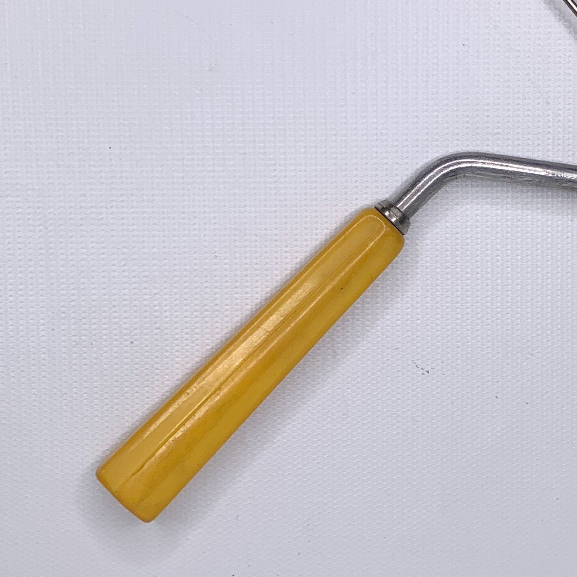 Butterscotch Bakelite Handle Angel Food Cake Cutter Breaker - Etsy