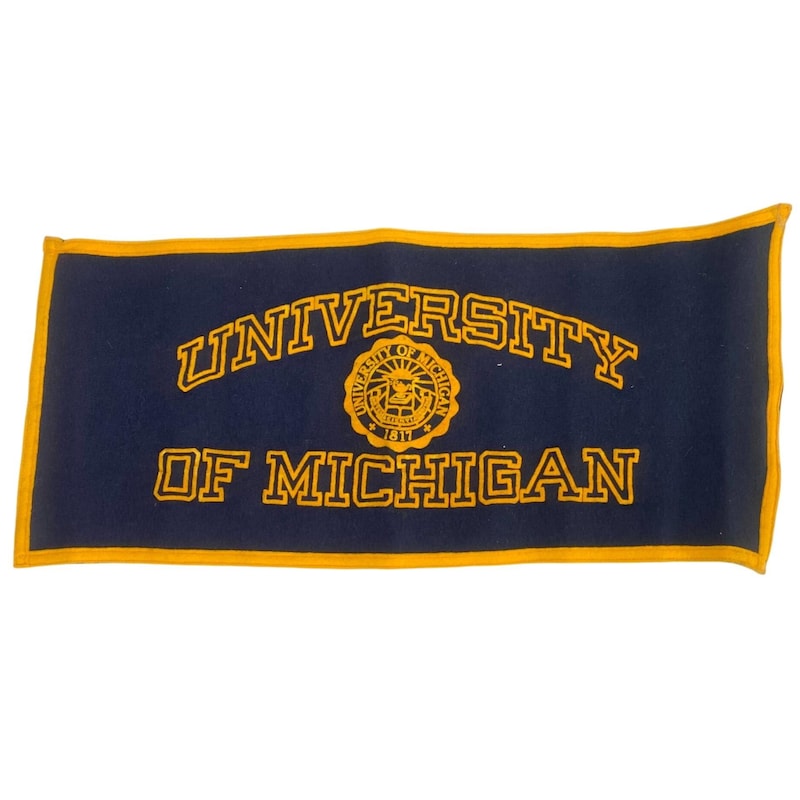 Michigan Felt Pennants - Etsy