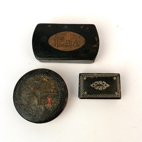 Antique Snuff Box - Etsy