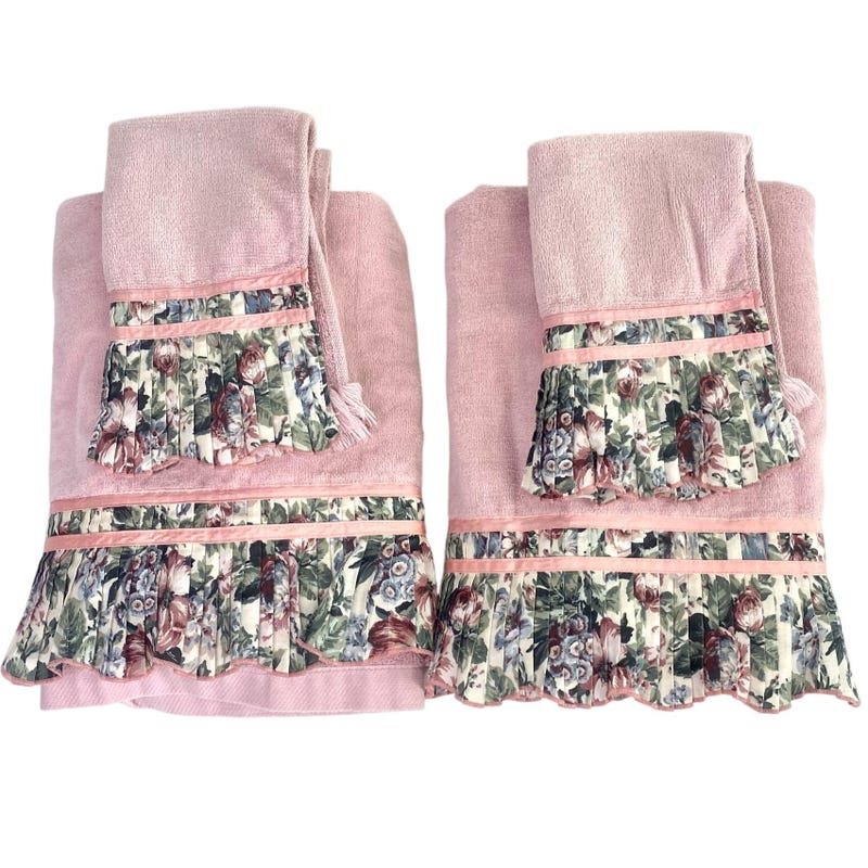 Ruffle Hand Towel - Etsy