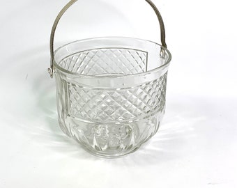 Cut Glass Ice Bucket | Etsy