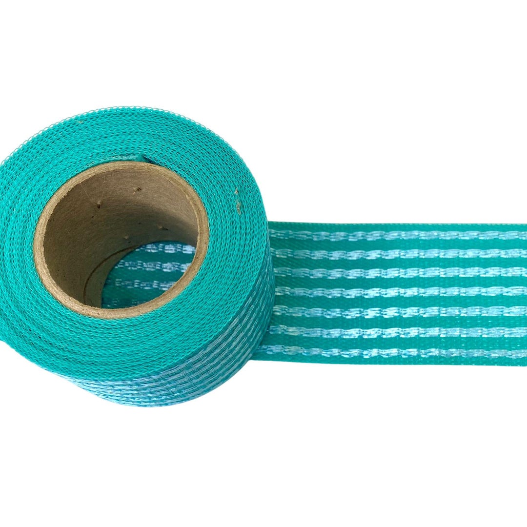 Turquoise Vintage Lawn Chair Webbing Aluminum Frame - Etsy