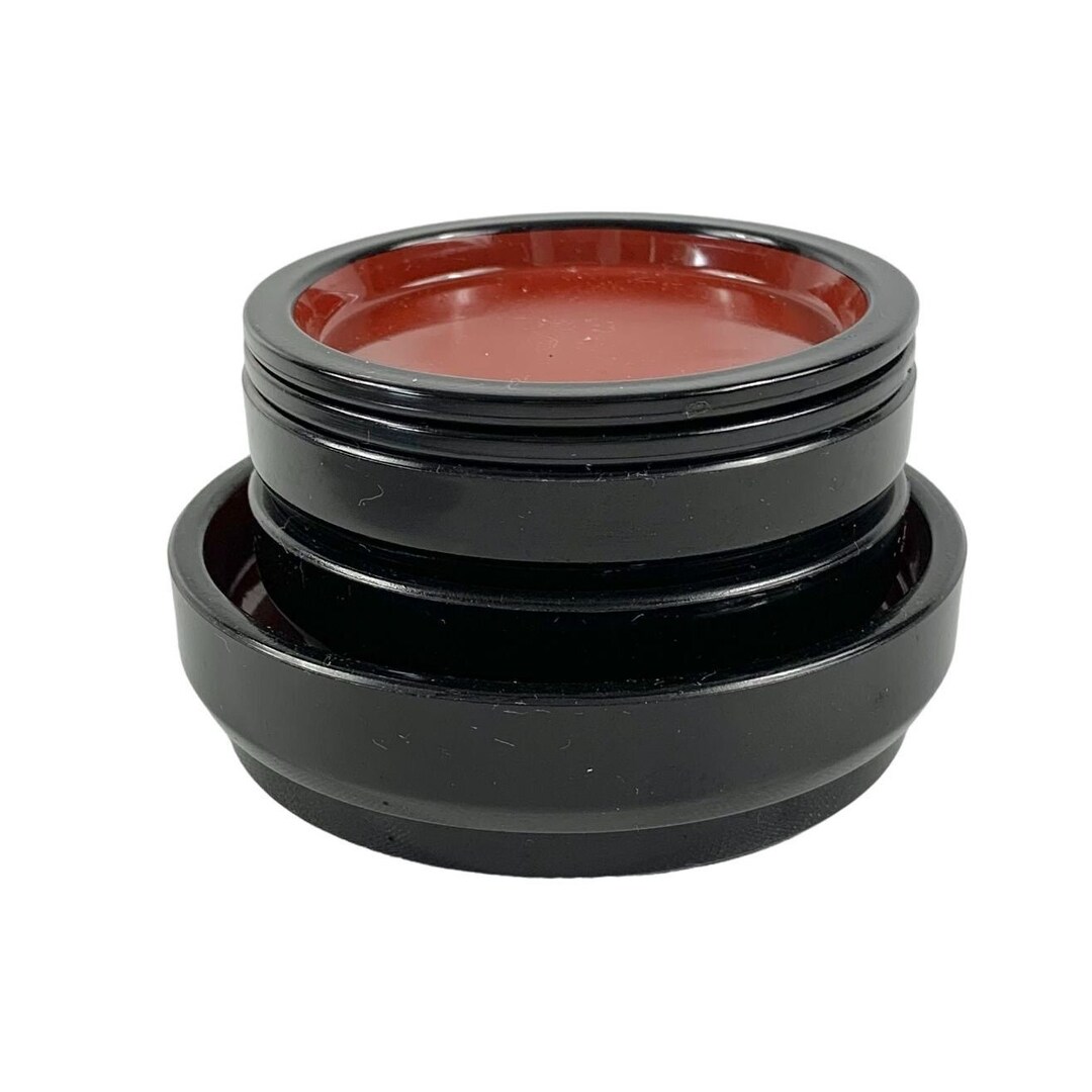 Black and Red Japanese Lacquer Ware Drink Bar Coasters - Etsy