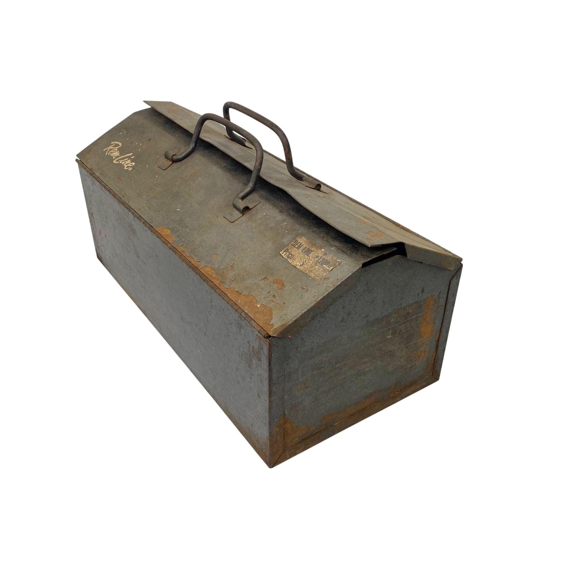 Remline Tool Box Vintage Industrial Metal Machinist Storage Box - Etsy