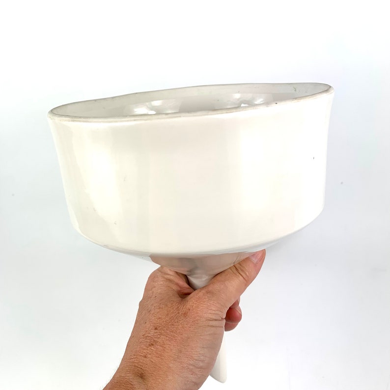 Coors USA Vintage White Porcelain Filter Funnel Industrial - Etsy