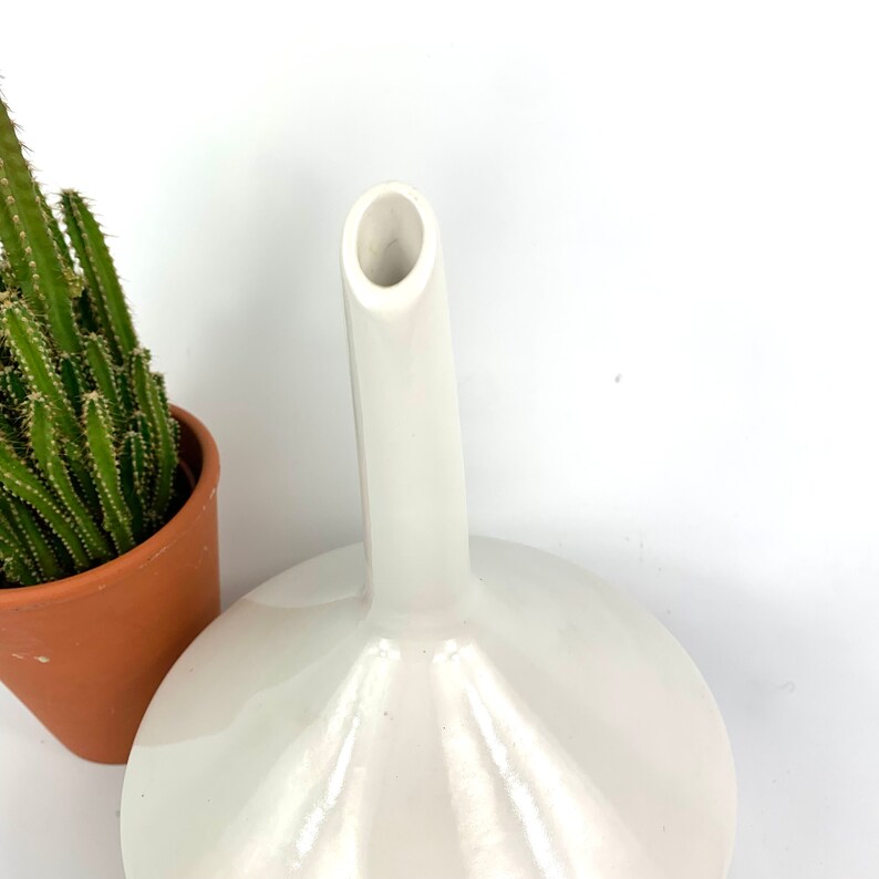 Coors USA Vintage White Porcelain Filter Funnel Industrial - Etsy