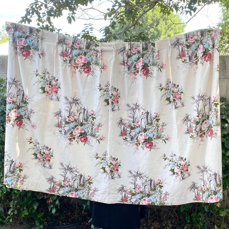 Barkcloth Curtains - Etsy