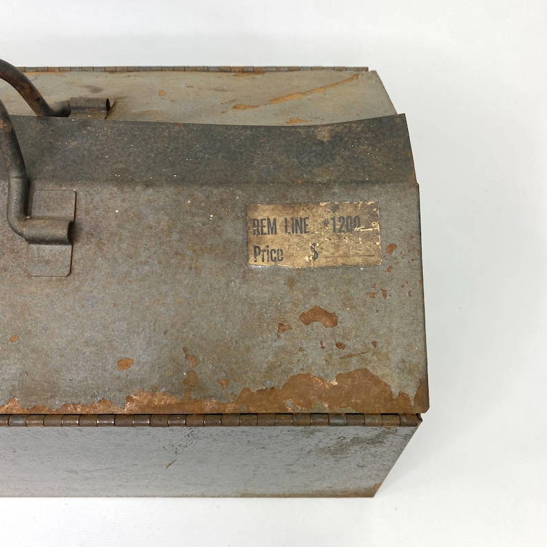 Remline Tool Box Vintage Industrial Metal Machinist Storage Box - Etsy