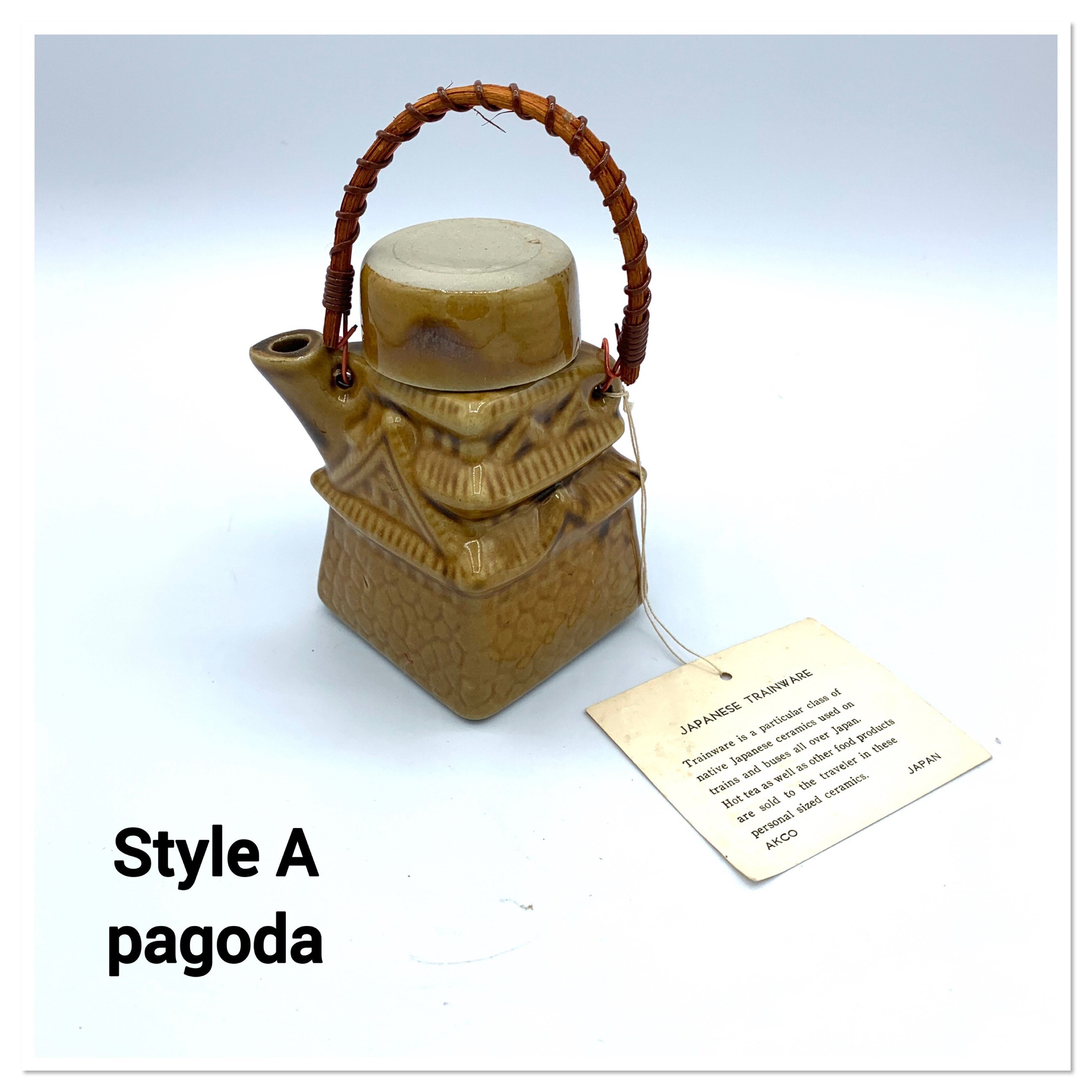 Japanese Trainware Teapot 60s Vintage Single Serve Ceramic - Etsy