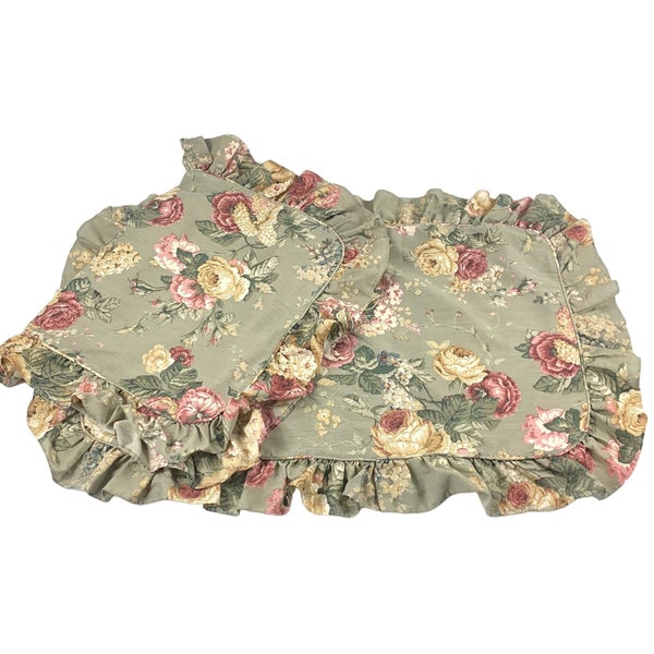 Cabbage Rose Pillow - Etsy