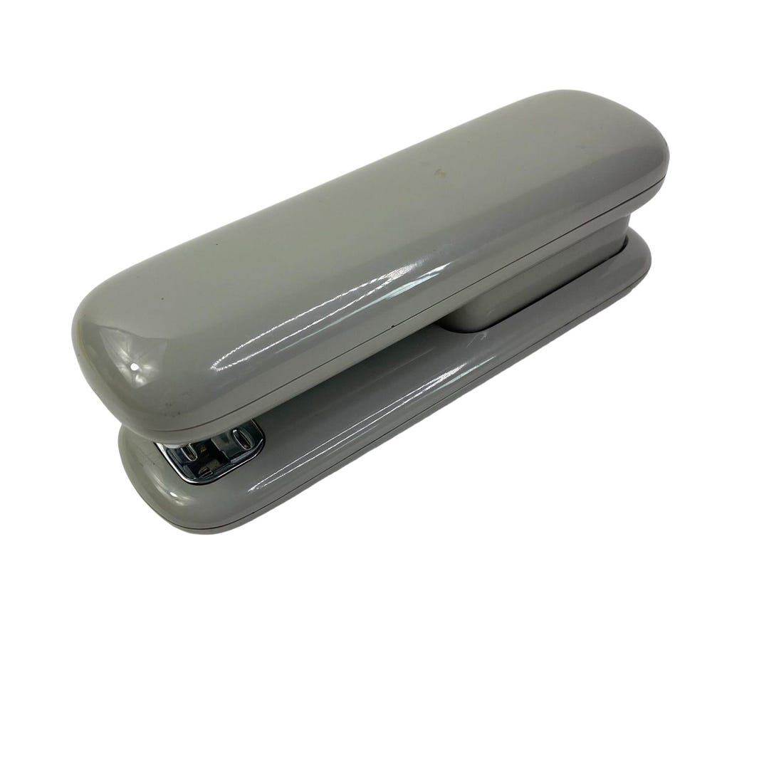 Sleek Eldon Industrial Gray Stapler Postmodern Design Office Supplies ...