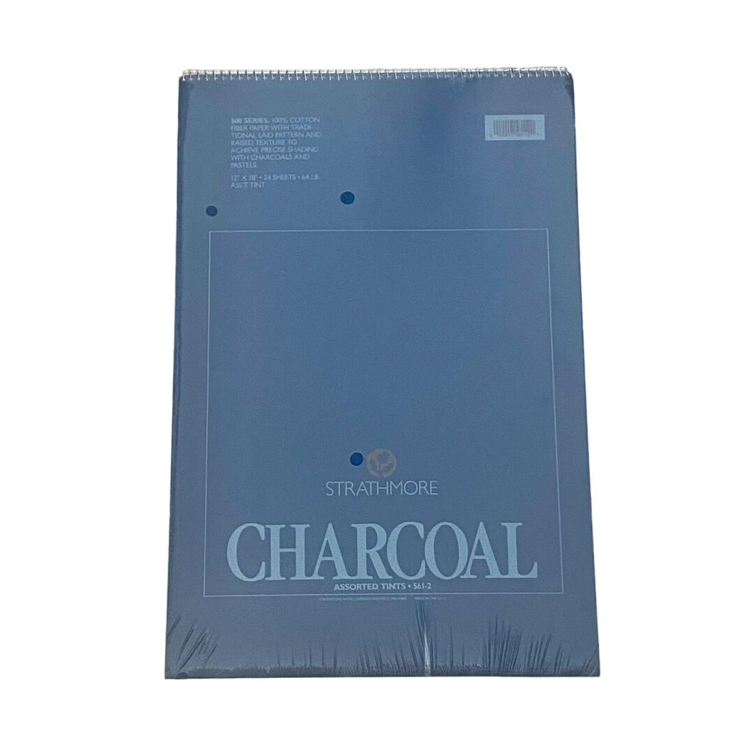 Strathmore 500 Series NEW Charcoal/pastel Paper Pad Assorted 12x18 ...
