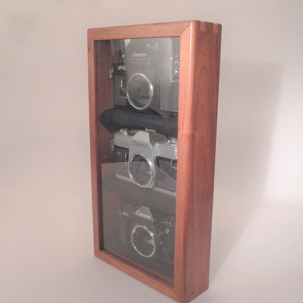 Locking Shadow Box - Etsy