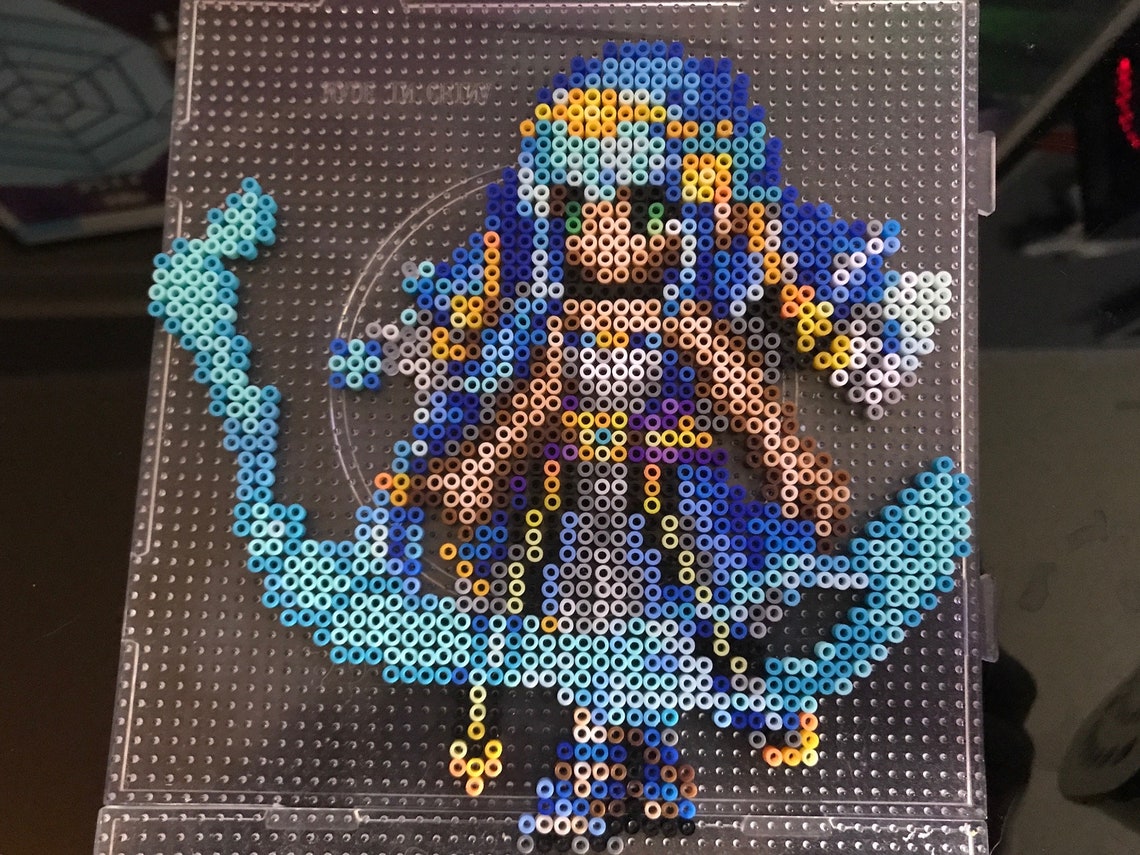 Final Fantasy Brave Exvius Luka Water Priestess Figurine Mini Perler ...