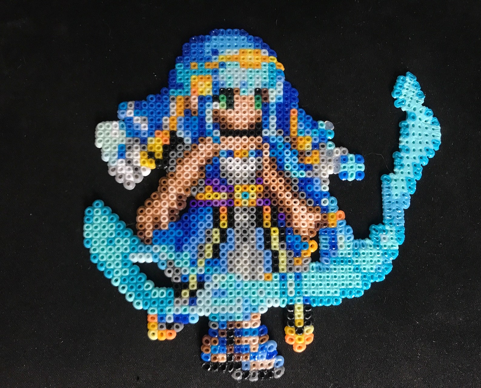 Final Fantasy Brave Exvius Luka Water Priestess Figurine Mini Perler ...