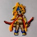 FFX-2 | FFBE Final Fantasy Brave Exvius RIKKU Hand Made Mini Perler ...