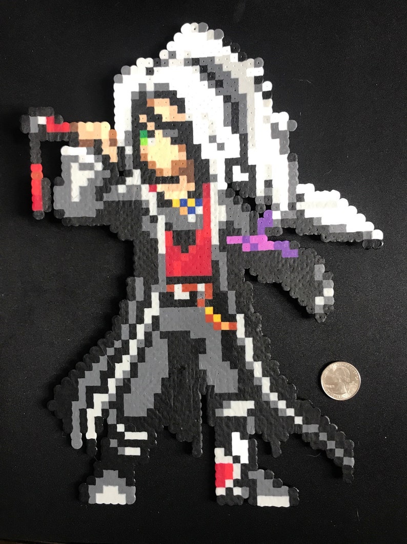 Final Fantasy Brave Exvius Akstar Perler Bead Art Piece Full Size - Etsy