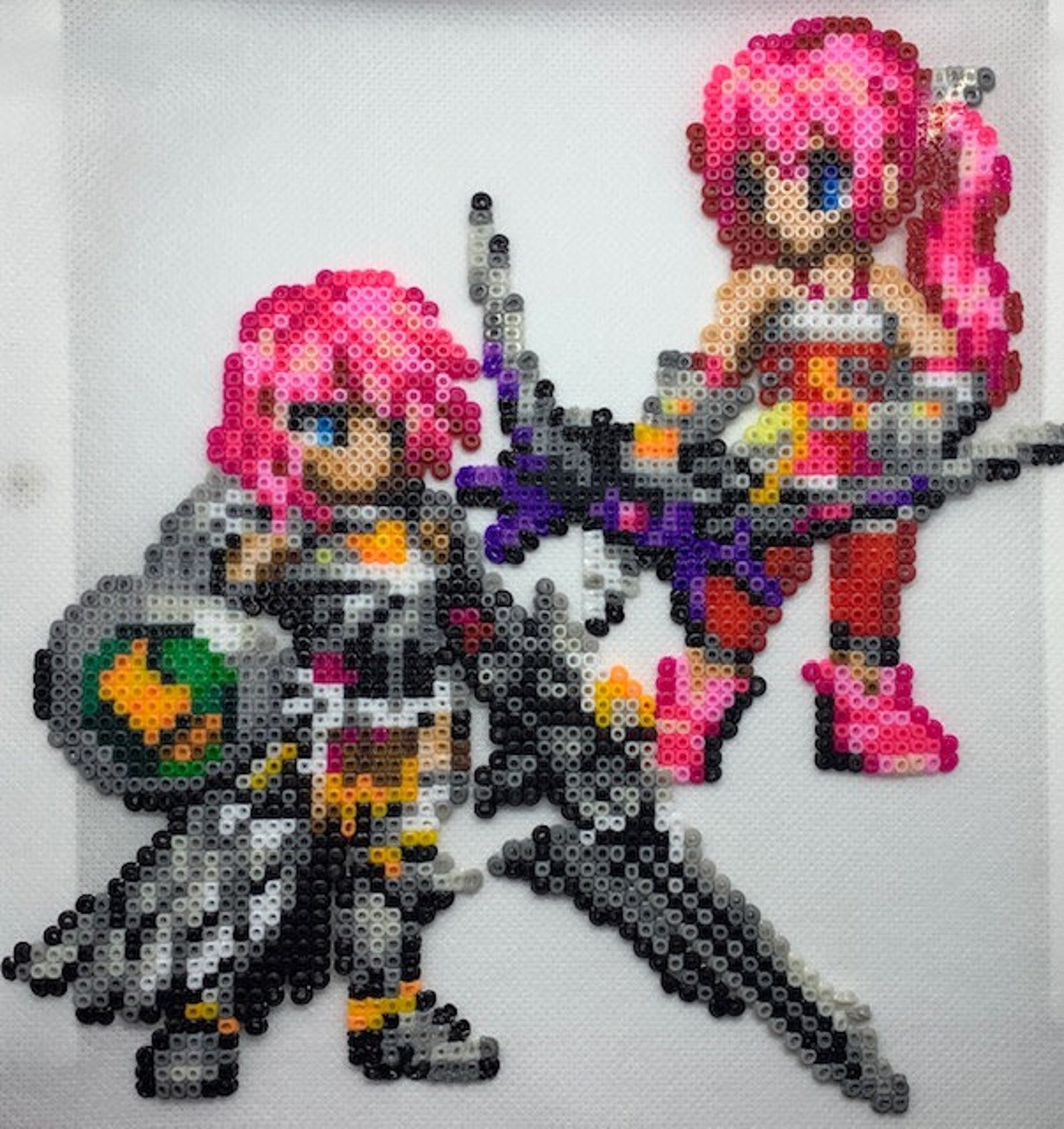 FFBE Serah FFXIII Serah Handmade Mini Perler Fuse Bead Art | Etsy
