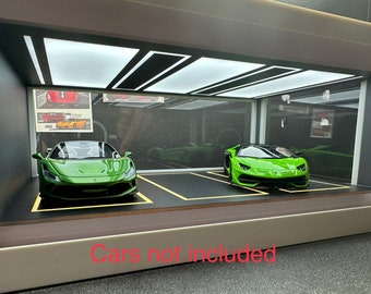 Scale 1:43 Two-floor Car Garage With Equipment Auto Service Car Model ...