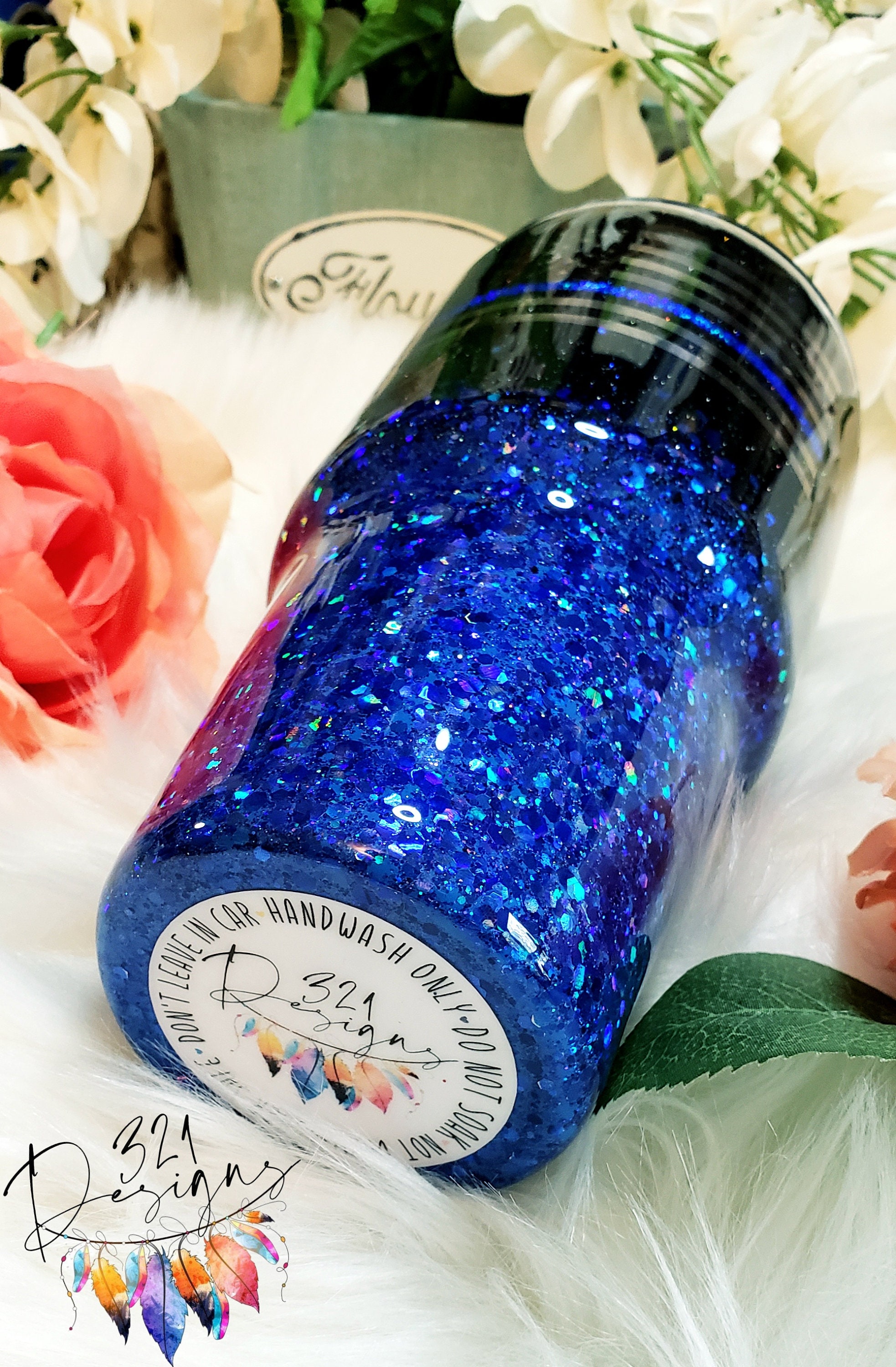 Thin Blue Line, American Flag With Thin Blue Line, Can Be Personalized ...