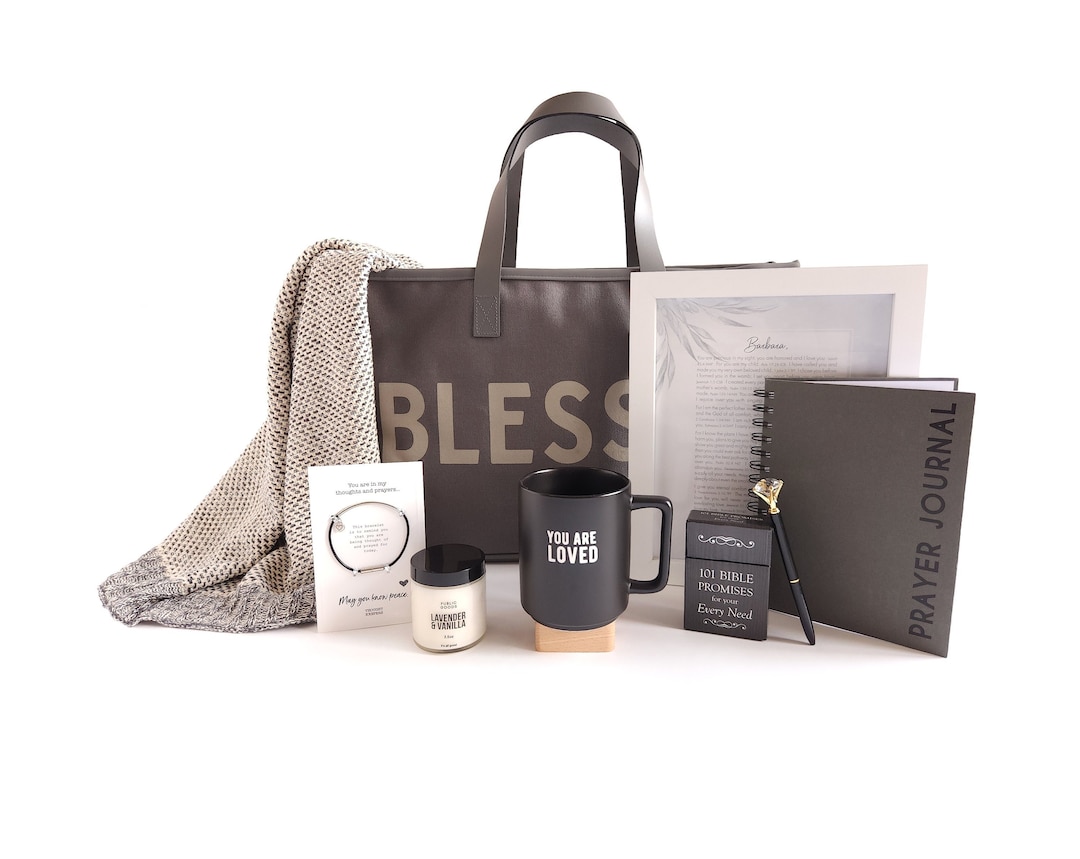 Thinking of You Christian Gift Box | Love & Blessed Gift Package ...