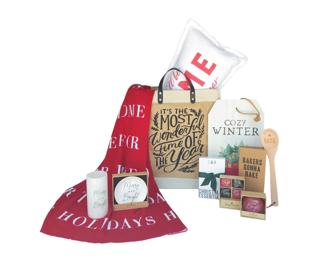 Christmas Gift Package | Cozy Home Décor | Holiday Gift Package ...