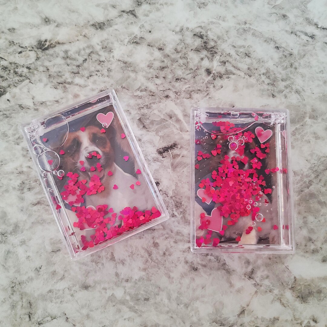 2x3 Glitter Frame Includes Removable Freebie Pics Please Note PINK ...