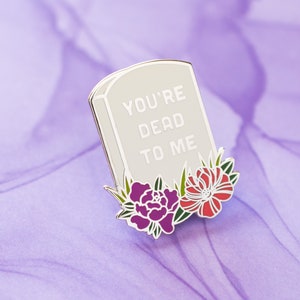 Dead to Me Pin - Etsy
