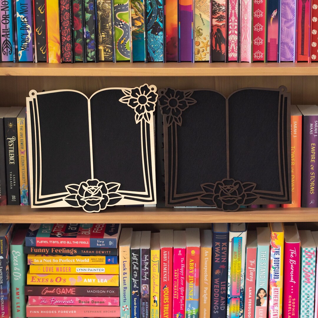 Pin Display Board - Book Themed Board - Reversible - Etsy