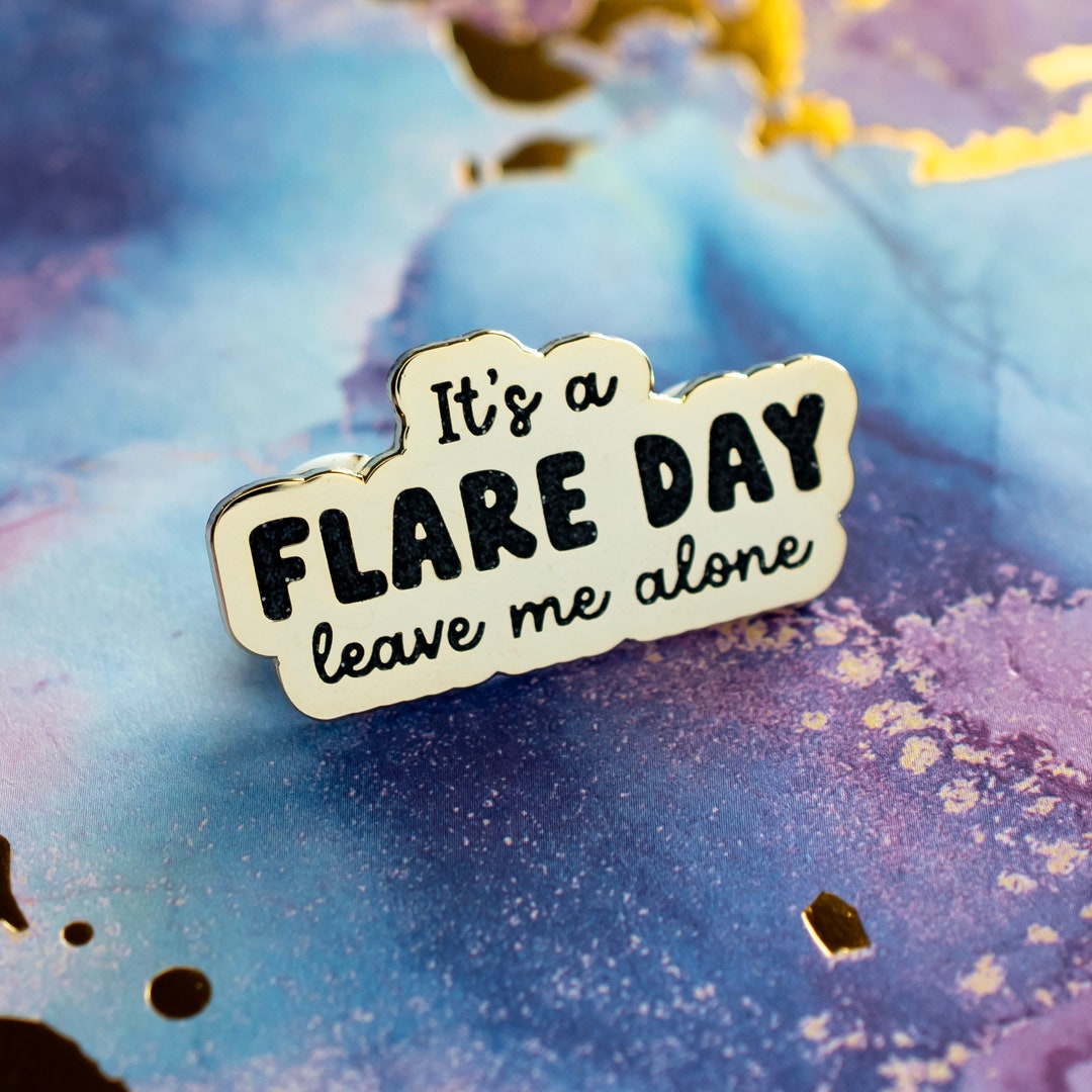 It's a Flare Day Pin - Gold Plated - Etsy