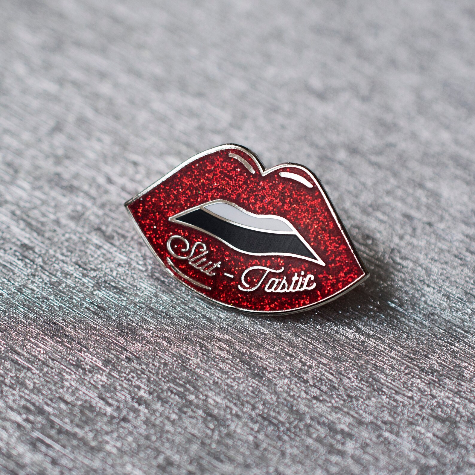 The Lips Enamel Pin | Etsy