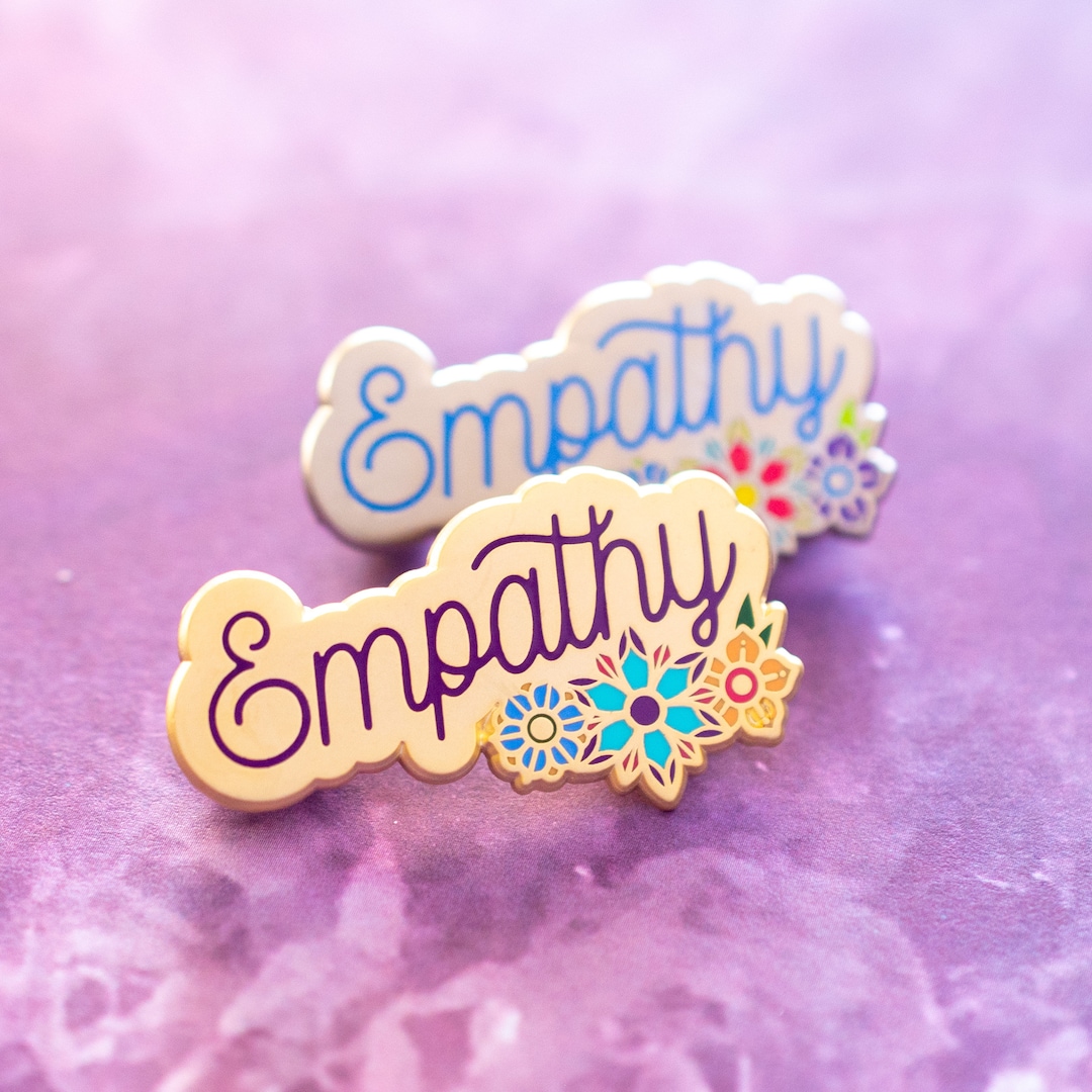 Empathy Pin - Matte Plating - Etsy