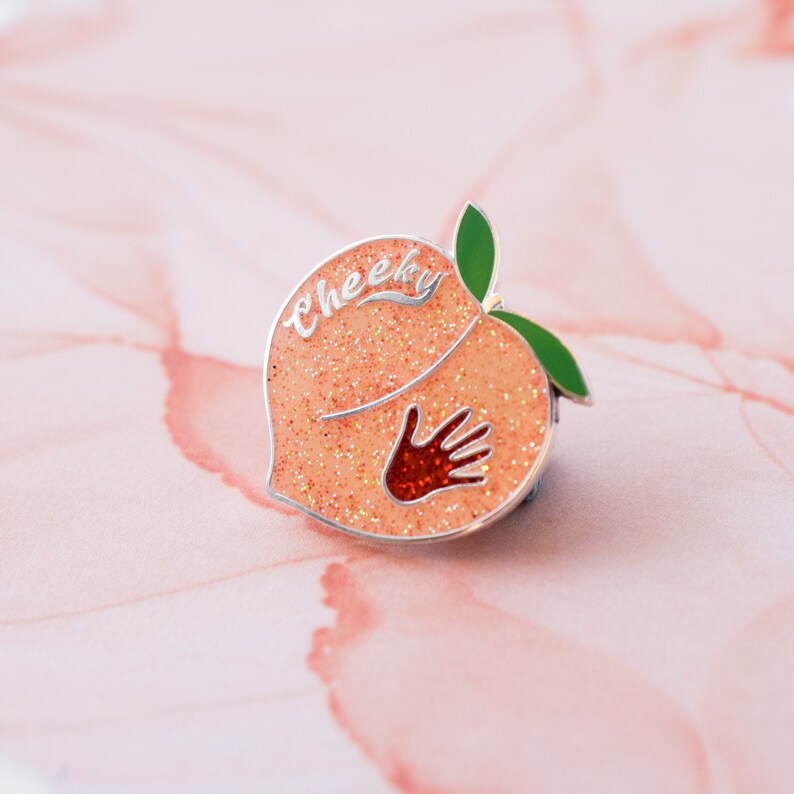 Cheeky Pin - Etsy