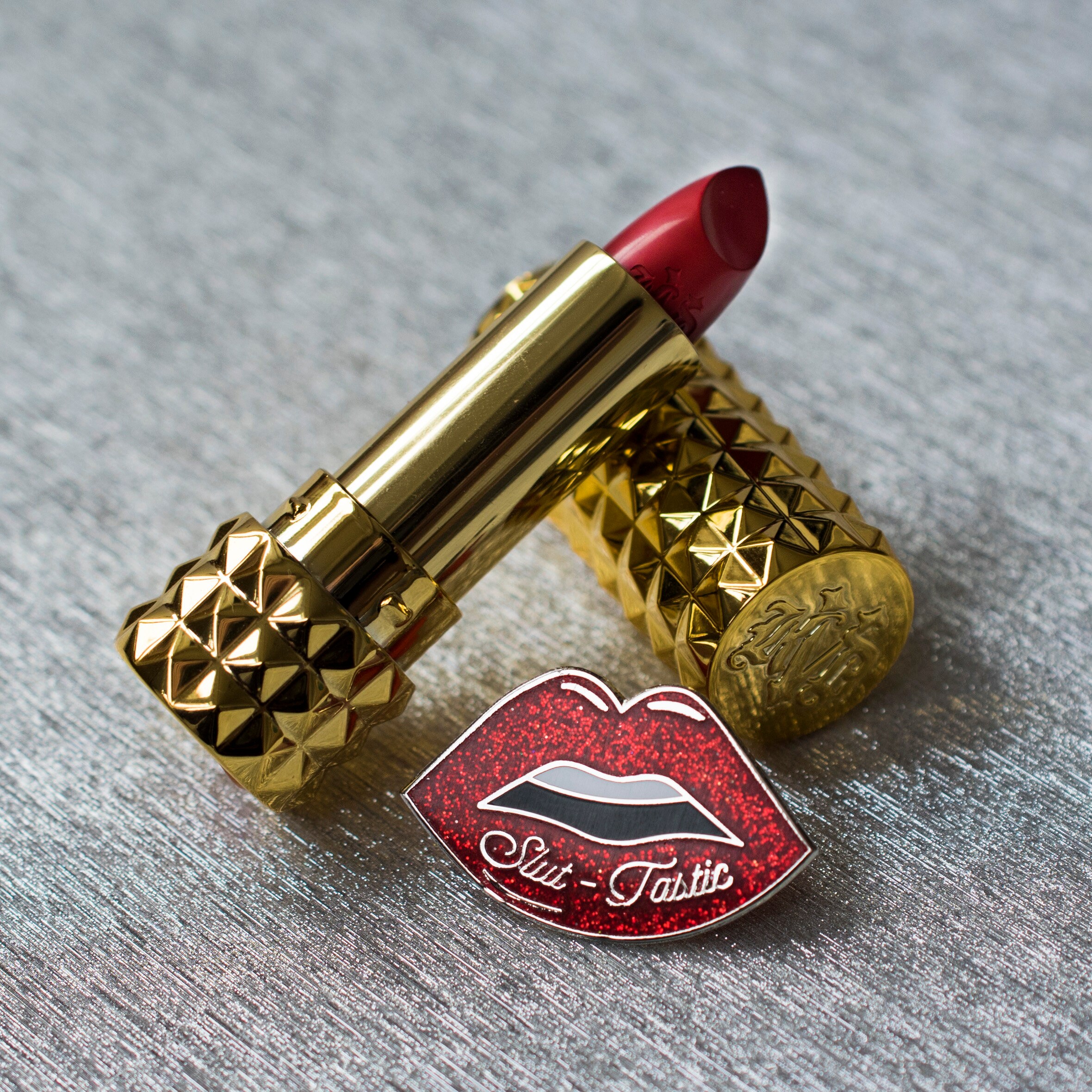 The Lips Enamel Pin | Etsy