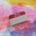 Name Tag Pin All Colors - Etsy