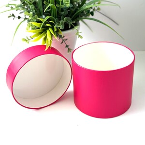 Small Round Gift Box, Bridesmaid Proposal Box, Empty Gift Box, Trendy ...