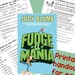 FUDGE A MANIA by Judy Blume Printable Worksheets for Each Chapter - Etsy