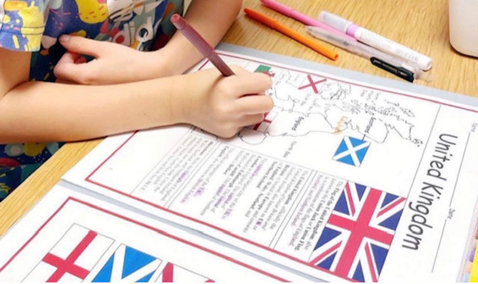 Countries of the World From A to Z Printable Worksheets Bundle - Etsy