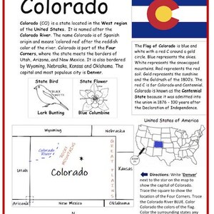 50 States of the USA Printable Worksheets Bundle - Etsy