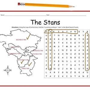 The Stans Printable Worksheets Bundle - Etsy