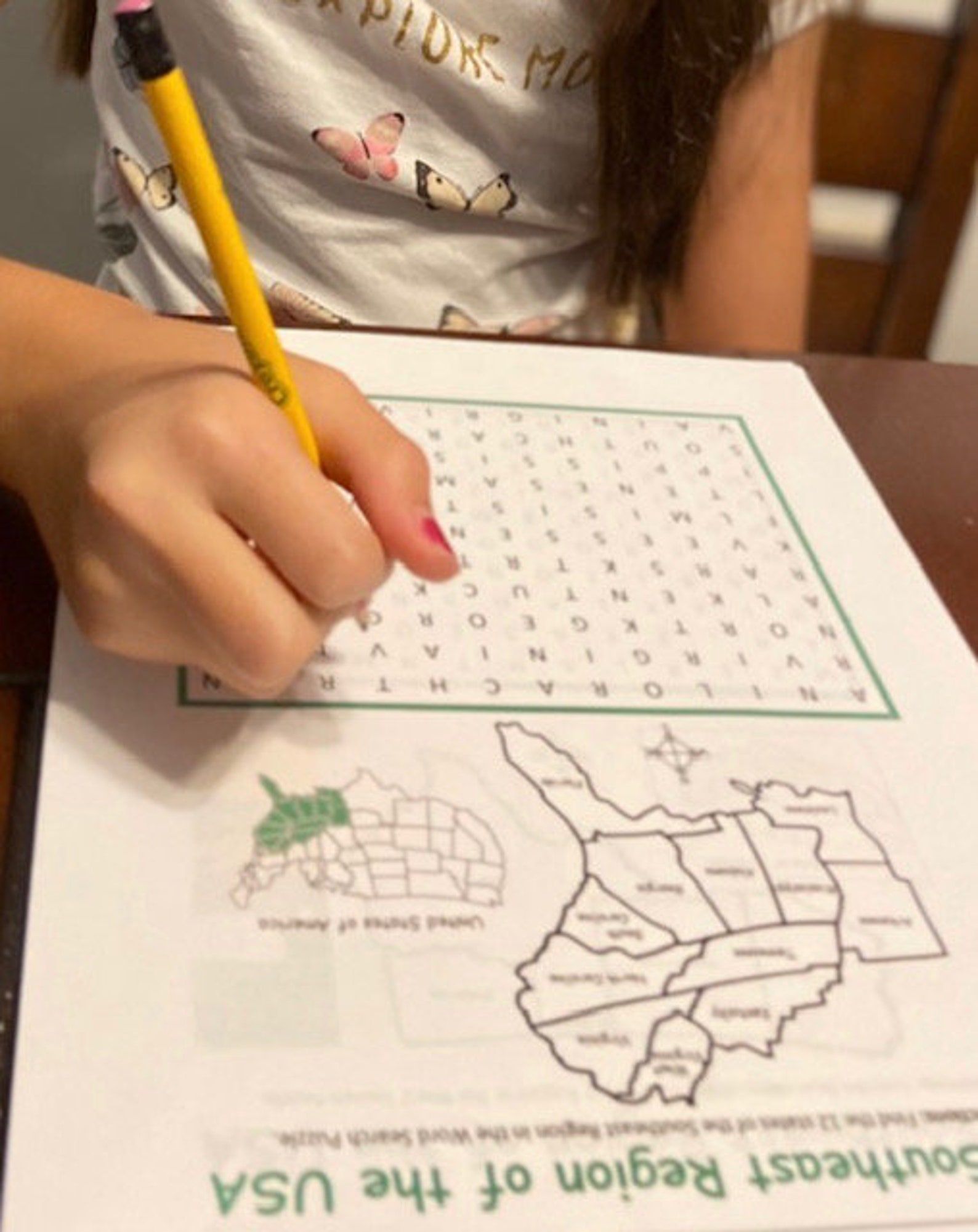 Regions of the United States Printable Map and Word Search Puzzle ...